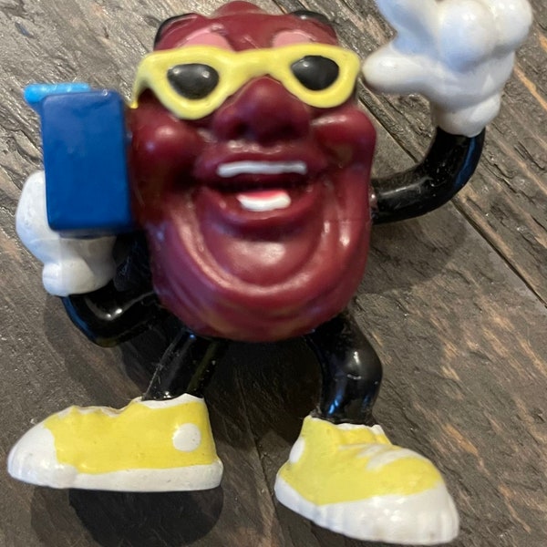Collectible California Raisin Figurine - Etsy