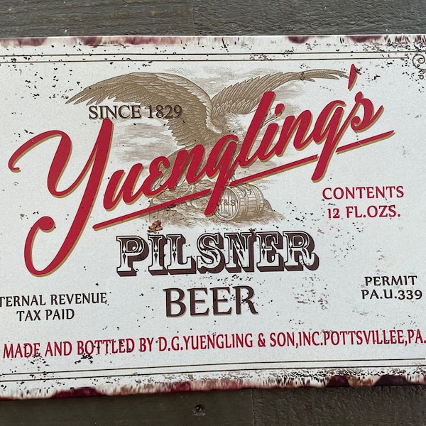 Yuengling Sign - Etsy