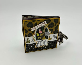 Zoo Scrapbook Album Zoo Photo Album Trip to the Zoo Album Kids ...