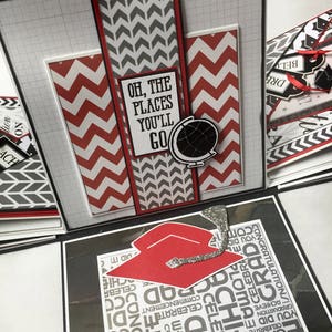 Custom Graduation Explosion Box Scrapbook Custom Graduation | Etsy