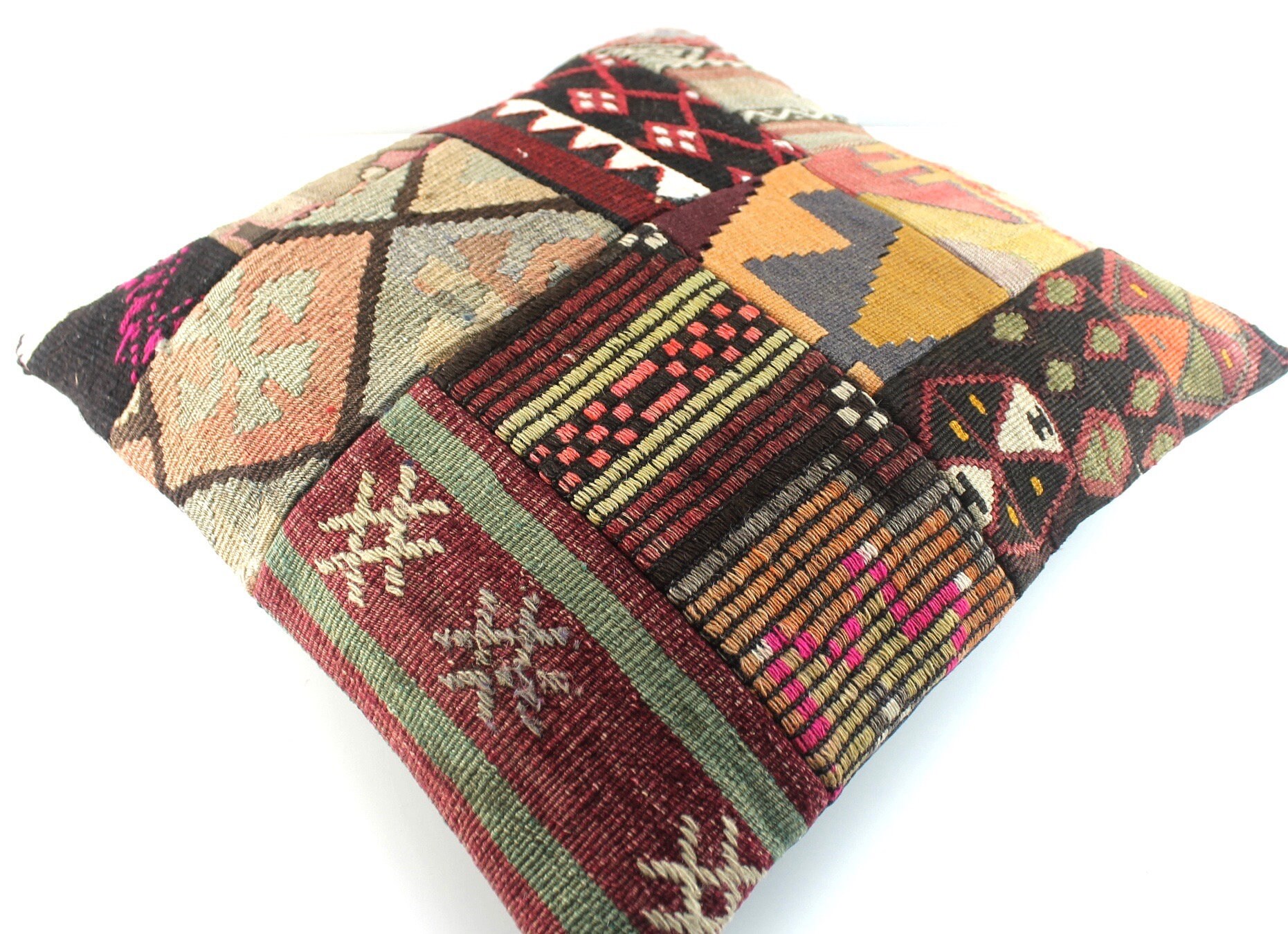 Patchwork Kilim Pillow Cover Kilim Pillow 20X20 Kilim - Etsy