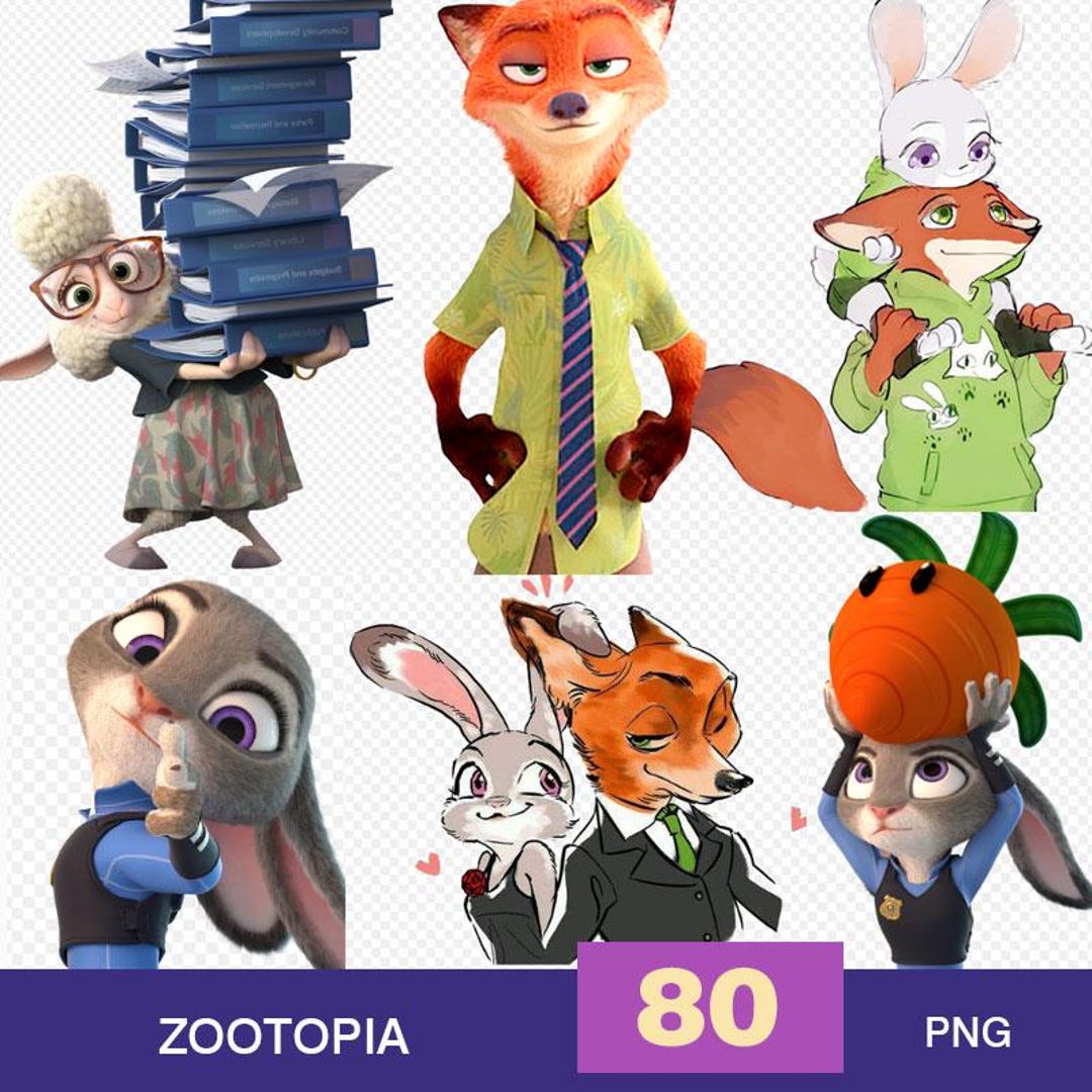 80 Crazy Zootopia Cartoon Material, Judy Rabbit Png, Judy Rabbit Svg ...