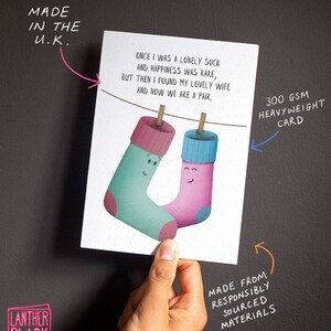 Cute Love Greeting Card for Wife, Birthday Anniversary Valentine's Day ...