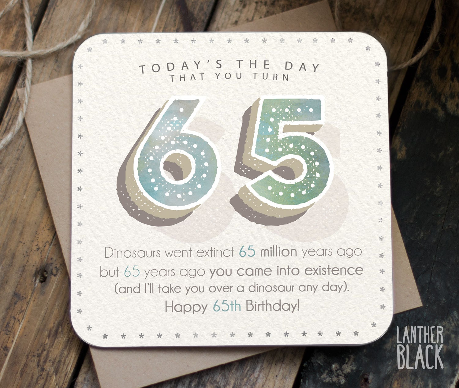 Funny 65th Birthday Card / 65th Birthday / 65 Birthday / - Etsy UK