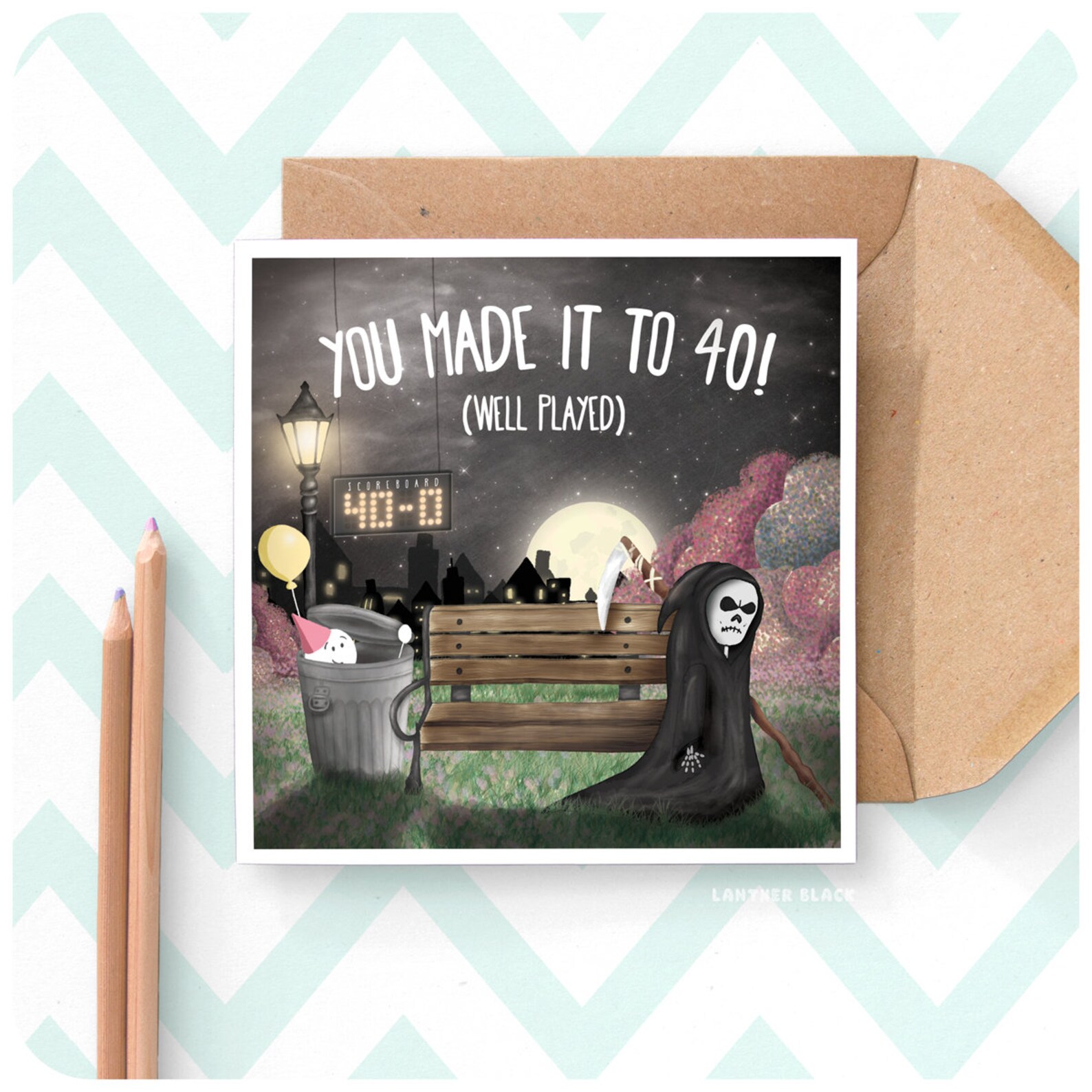 40th Birthday Card / Funny 40th Birthday Card / 40th Card / - Etsy