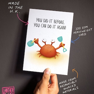 You Did It Before, You Can Do It Again Card, Cute Words of ...