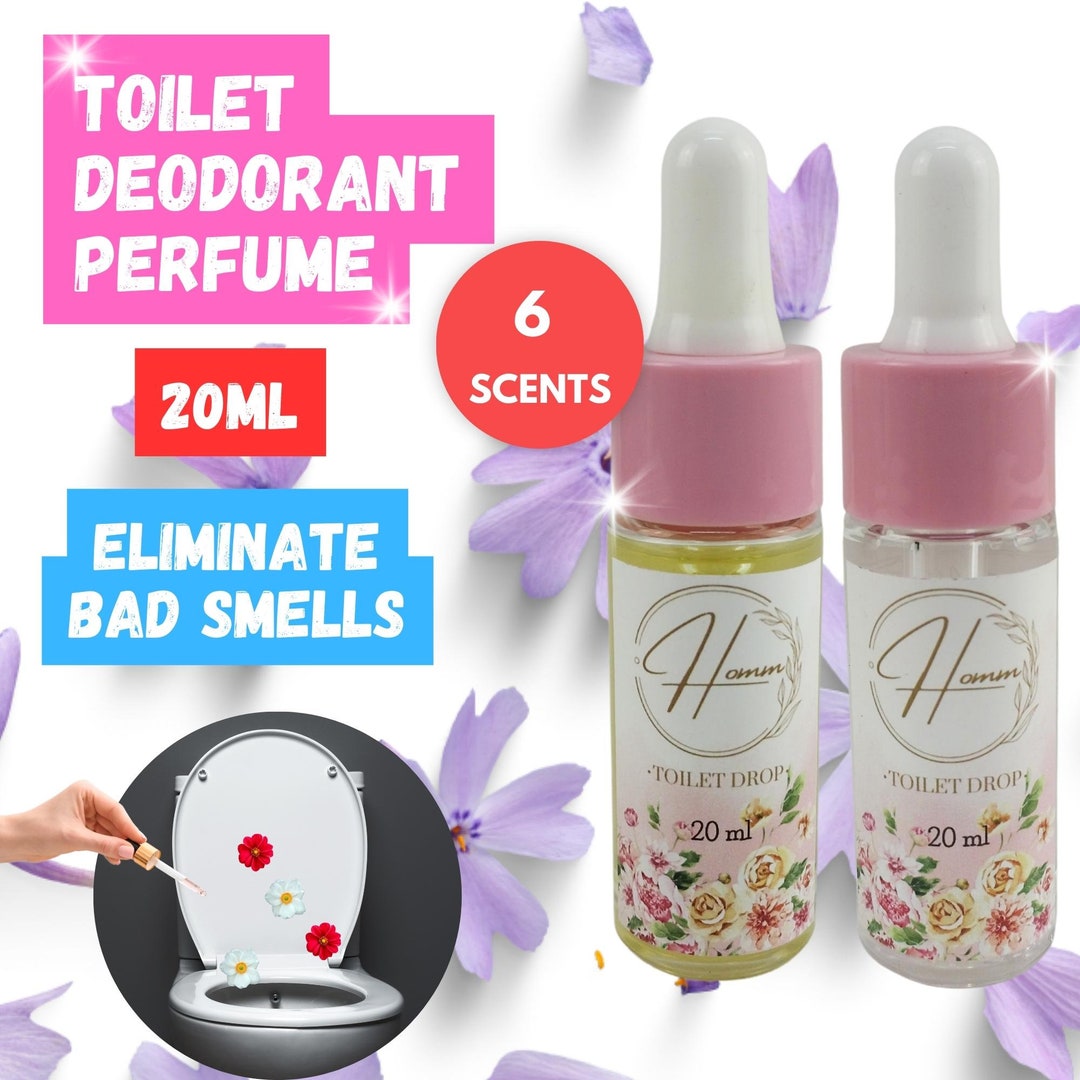 HOMM Toilet Deodorant Perfume, Toilet Drop, Toilet Perfume, Eliminate ...