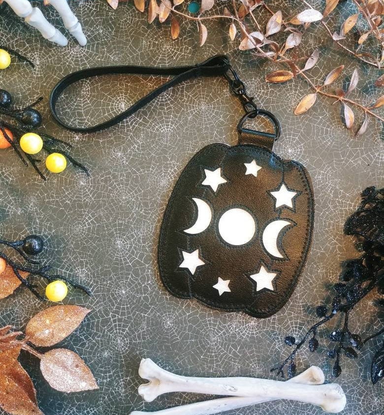 MOON PHASES Carved Pumpkin Coin Purse Jack-o-lantern - Etsy