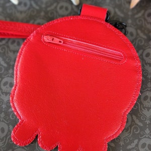 Skull Coin Purse - Halloween Spooky Cute Creepy Pouch Bag - Handmade ...