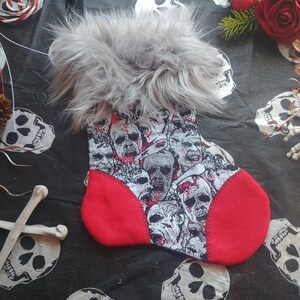 Spooky Christmas Stocking Zombies Gothic Christmas Holiday - Etsy