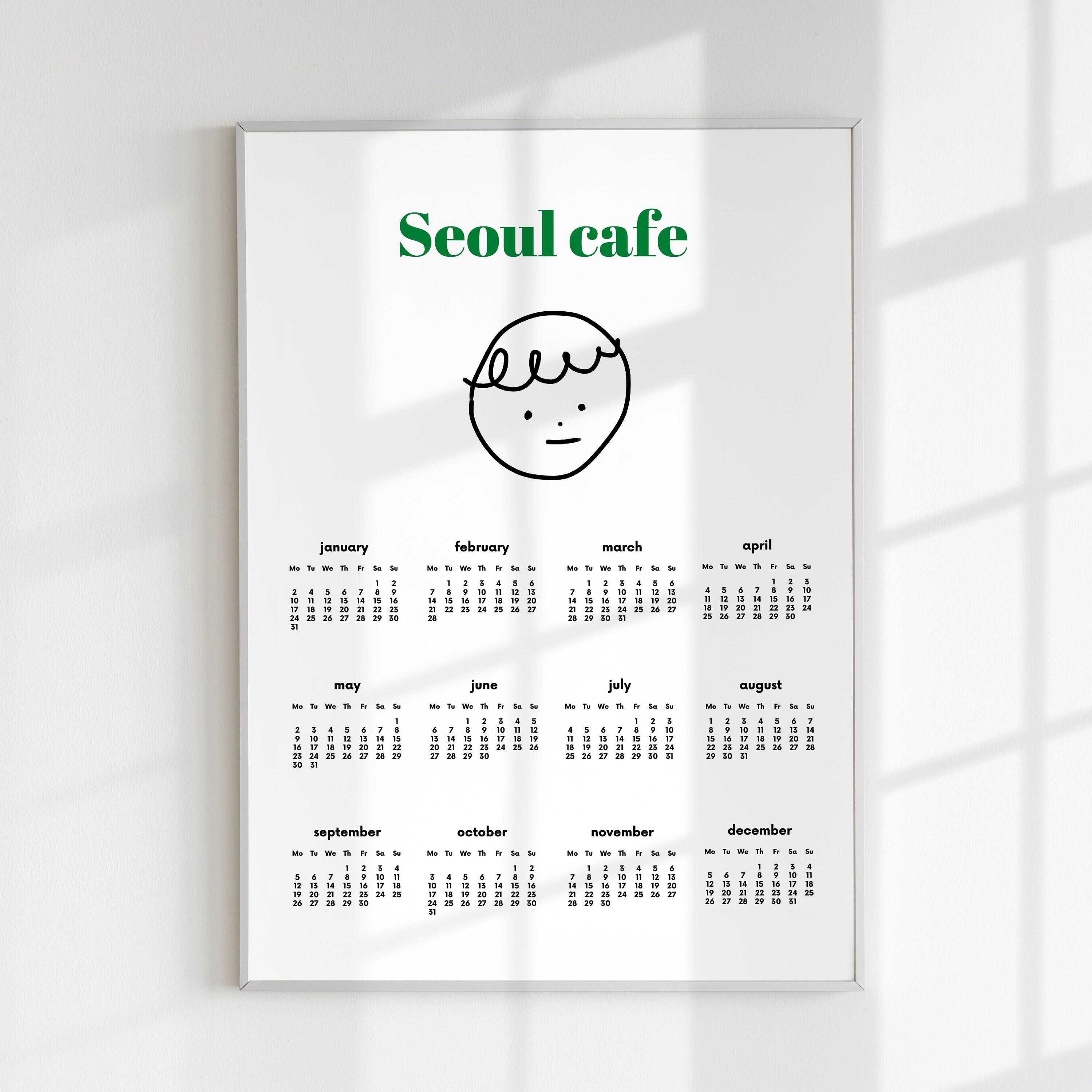 2022 Korean Calendar