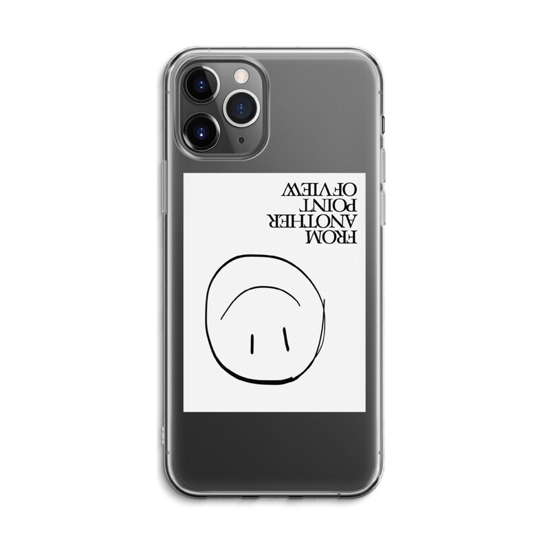 Smiley Iphone Case Clear Smile Face Drawing Aesthetic Emoji - Etsy