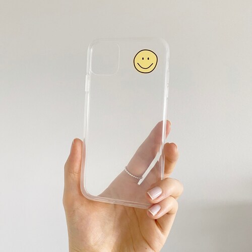 Smiley Face Phone Case - Etsy