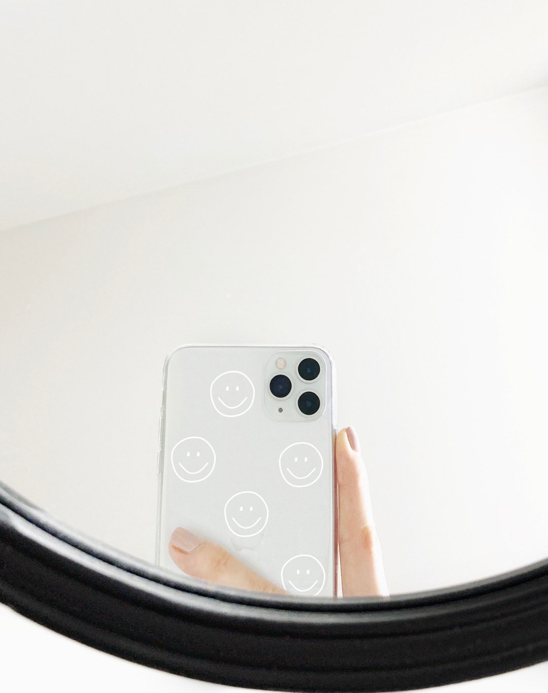 Smiley Faces Phone Case Clear Smile Smiley Face Esthétique - Etsy France