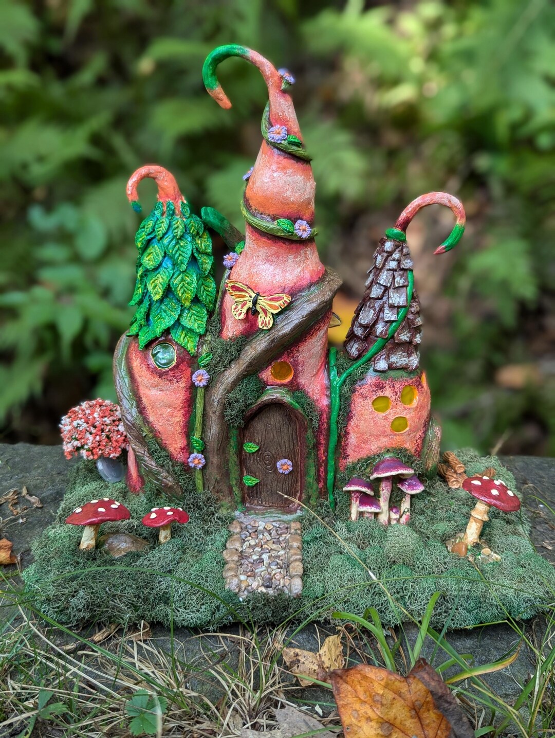 Fairy House, Homemade Unique One of a Kind, Cottage Core & Fairy Core ...