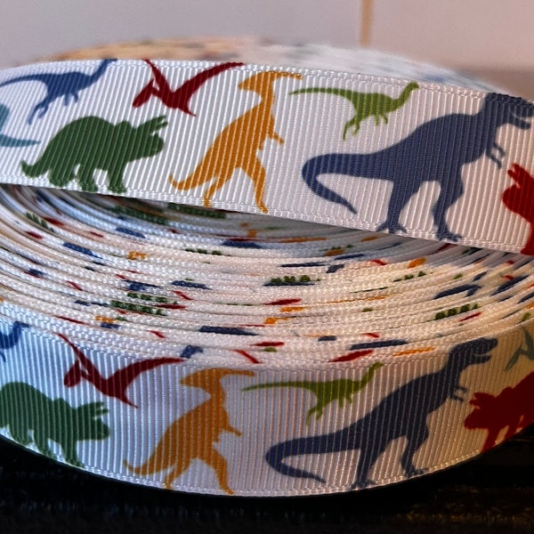 Dinosaur Ribbon - Etsy