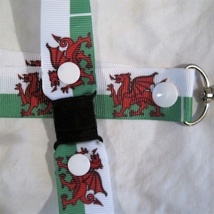 Welsh Dragon Lanyard Breakaway ID Holder Keying Red Welsh Flag - Etsy