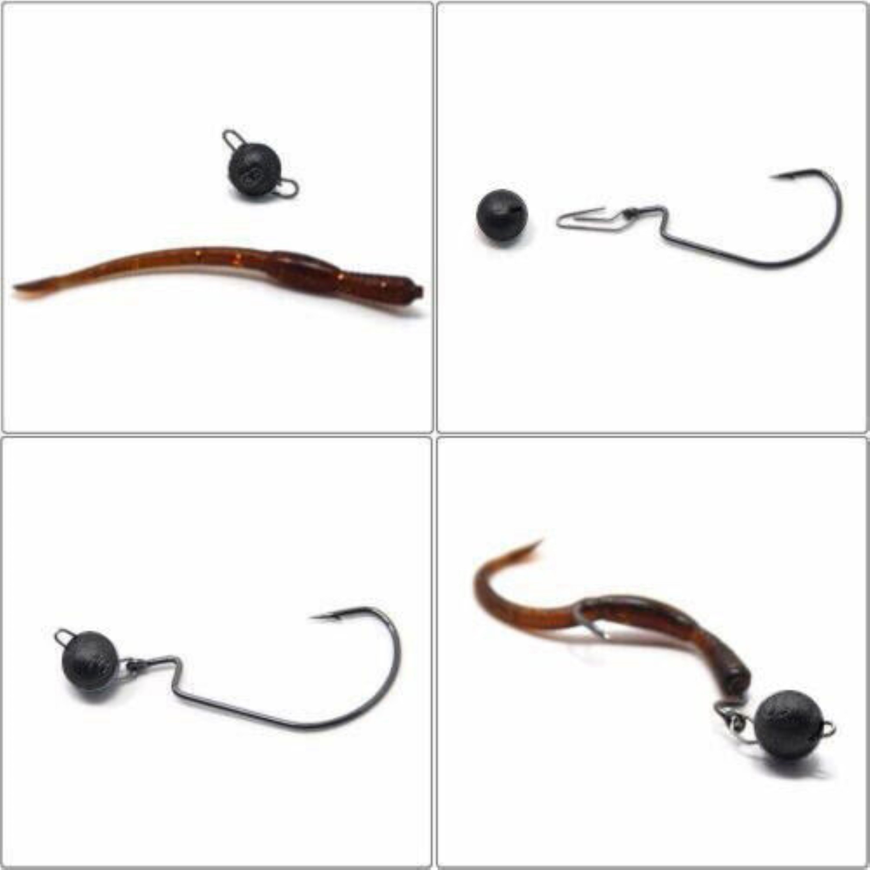 Tungsten Cheburashka Cheb Weights Black Silt Camo Non-toxic Unleaded 1g ...