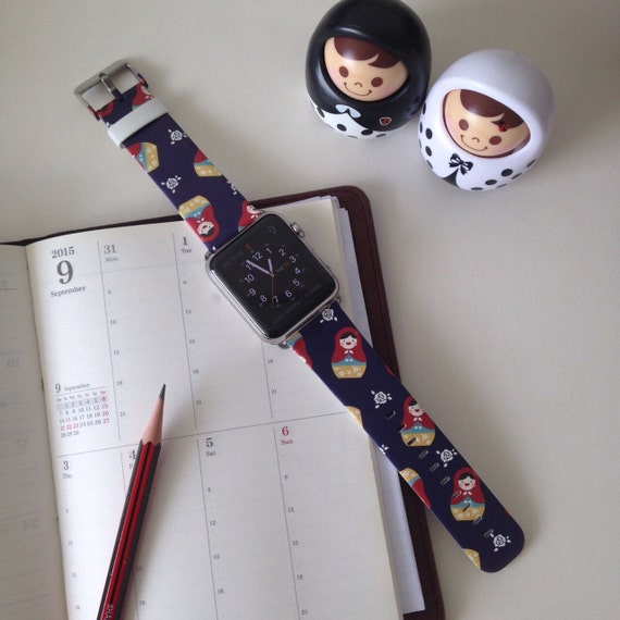 Matryoshka Russian Dolls Apple Watch Band Women 38mm 40mm 42mm | Etsy