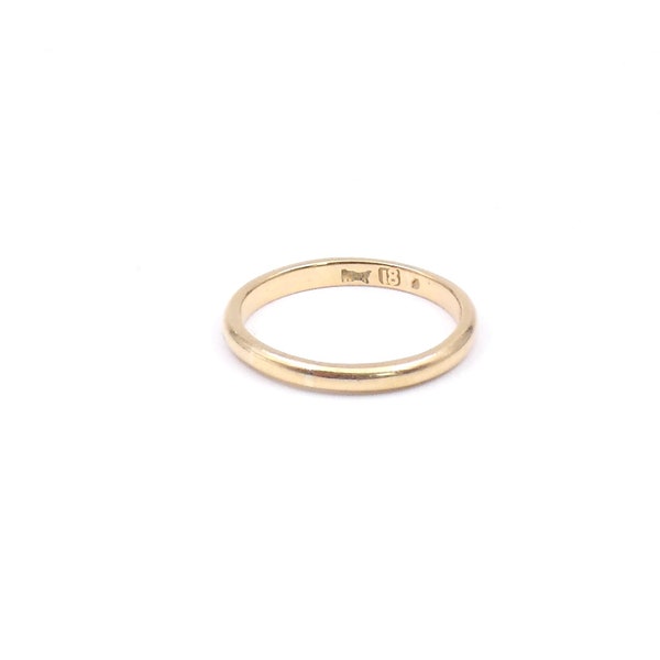 Slim Wedding Band - Etsy