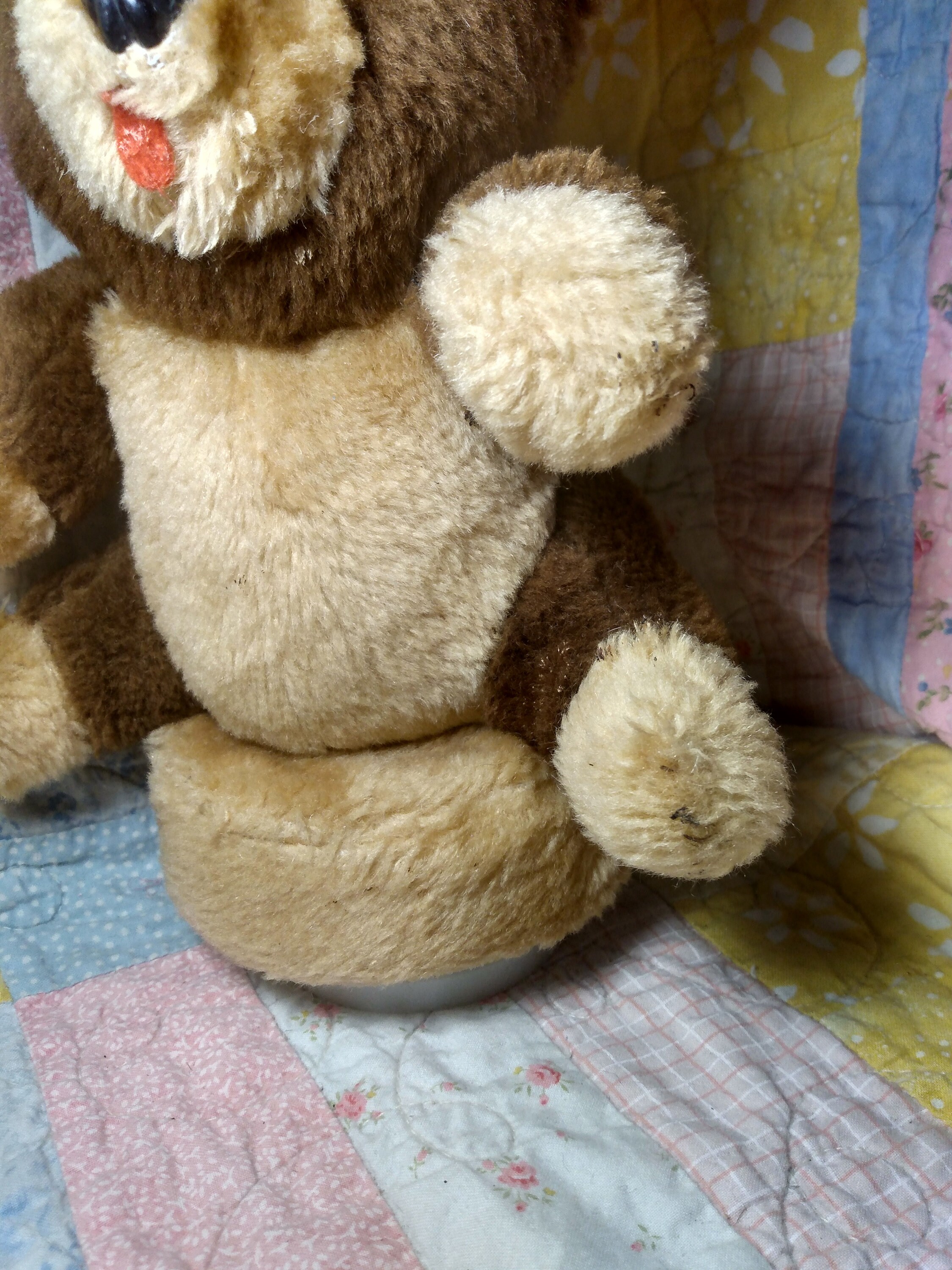 Windup Spinning Musical Teddy Bear Brahms Lullaby 1980s - Etsy