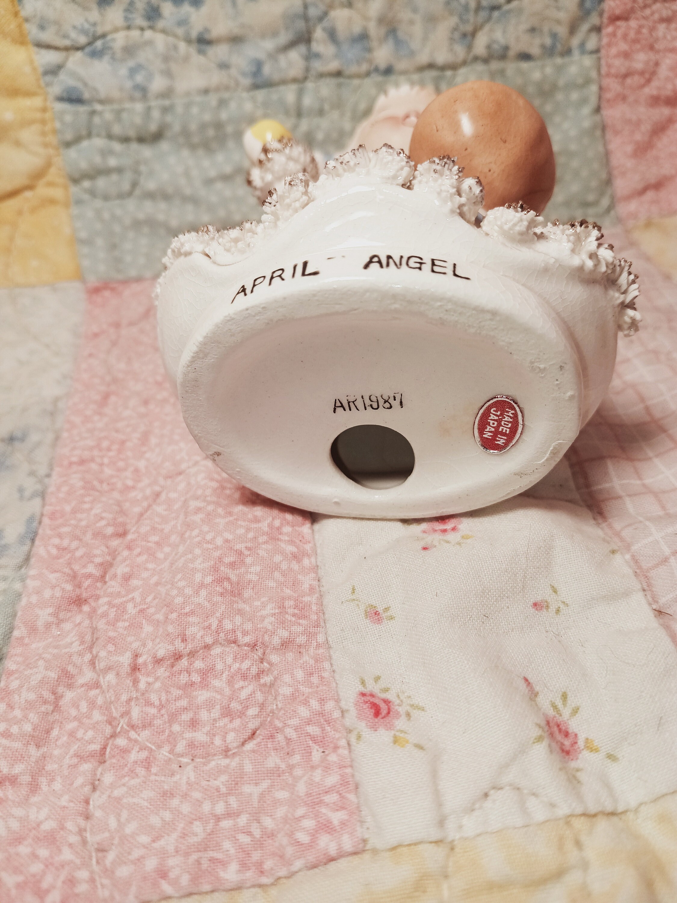 1950s Lefton April Birthday Angel Vintage Figurine Made in - Etsy