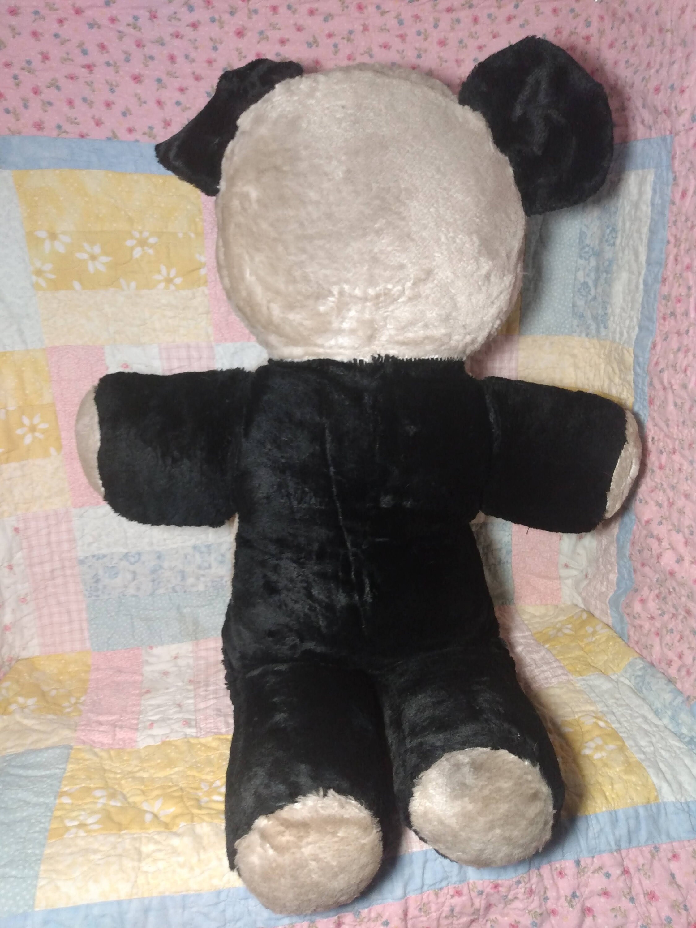1960s Panda Teddy Bear Carnival Prize With Googly Eyes Huge - Etsy
