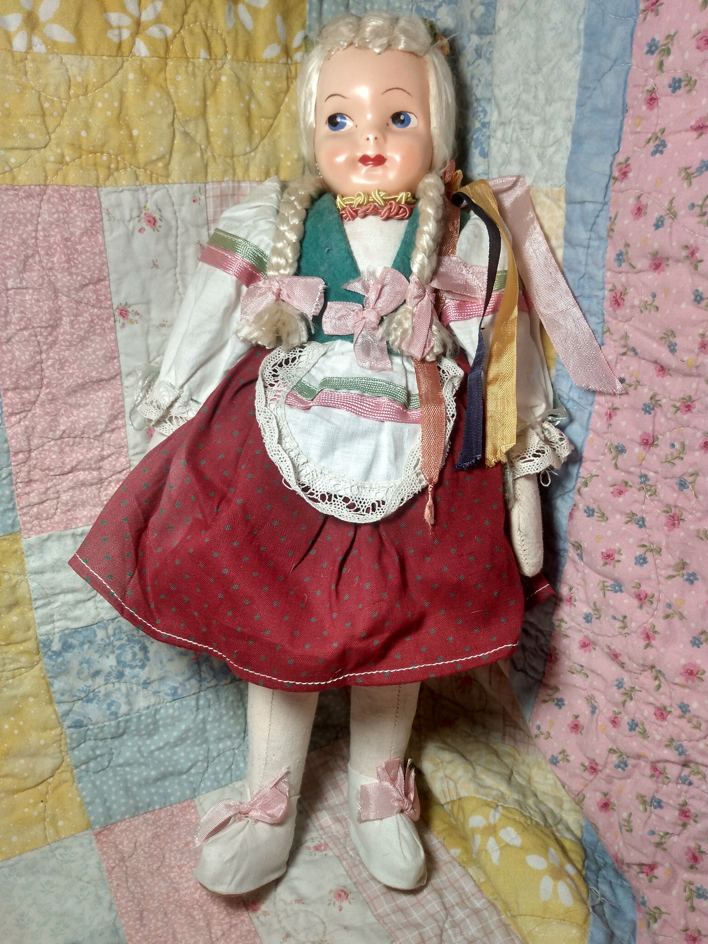 Polish Mask Face Cloth Doll 1950s Vintage - Etsy