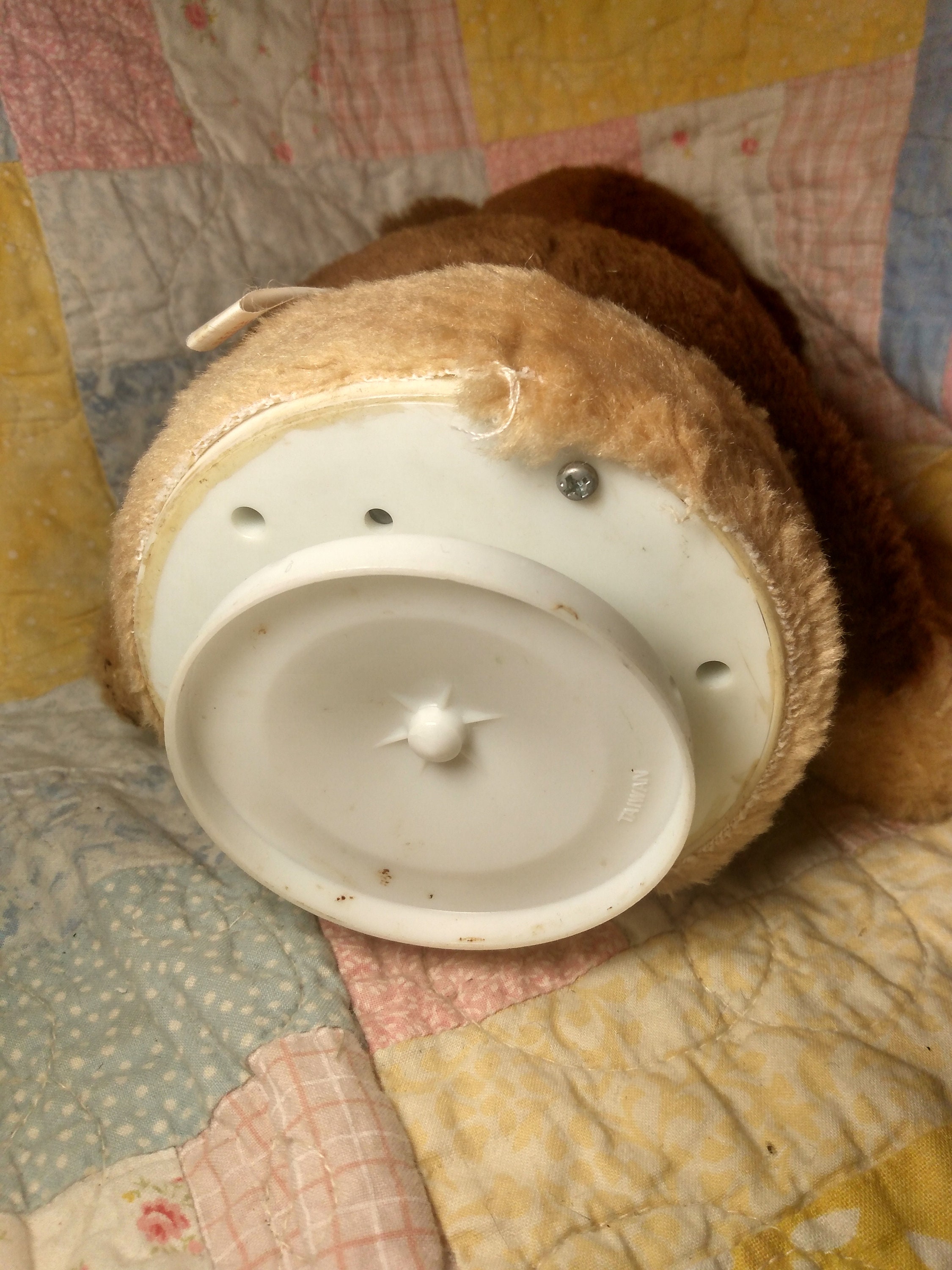 Windup Spinning Musical Teddy Bear Brahms Lullaby 1980s - Etsy