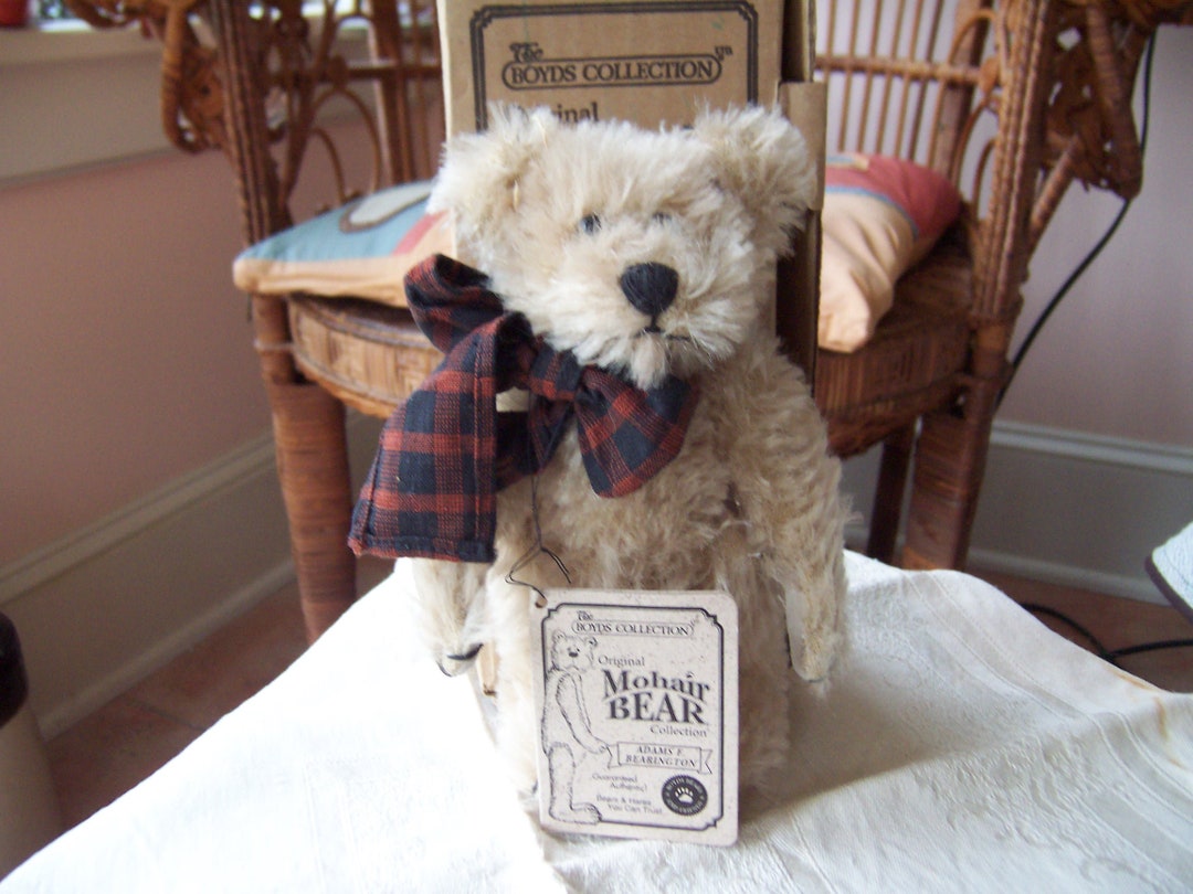 Boyd's Bear - Adams F Bearington - Original Mohair Bear Collection ...