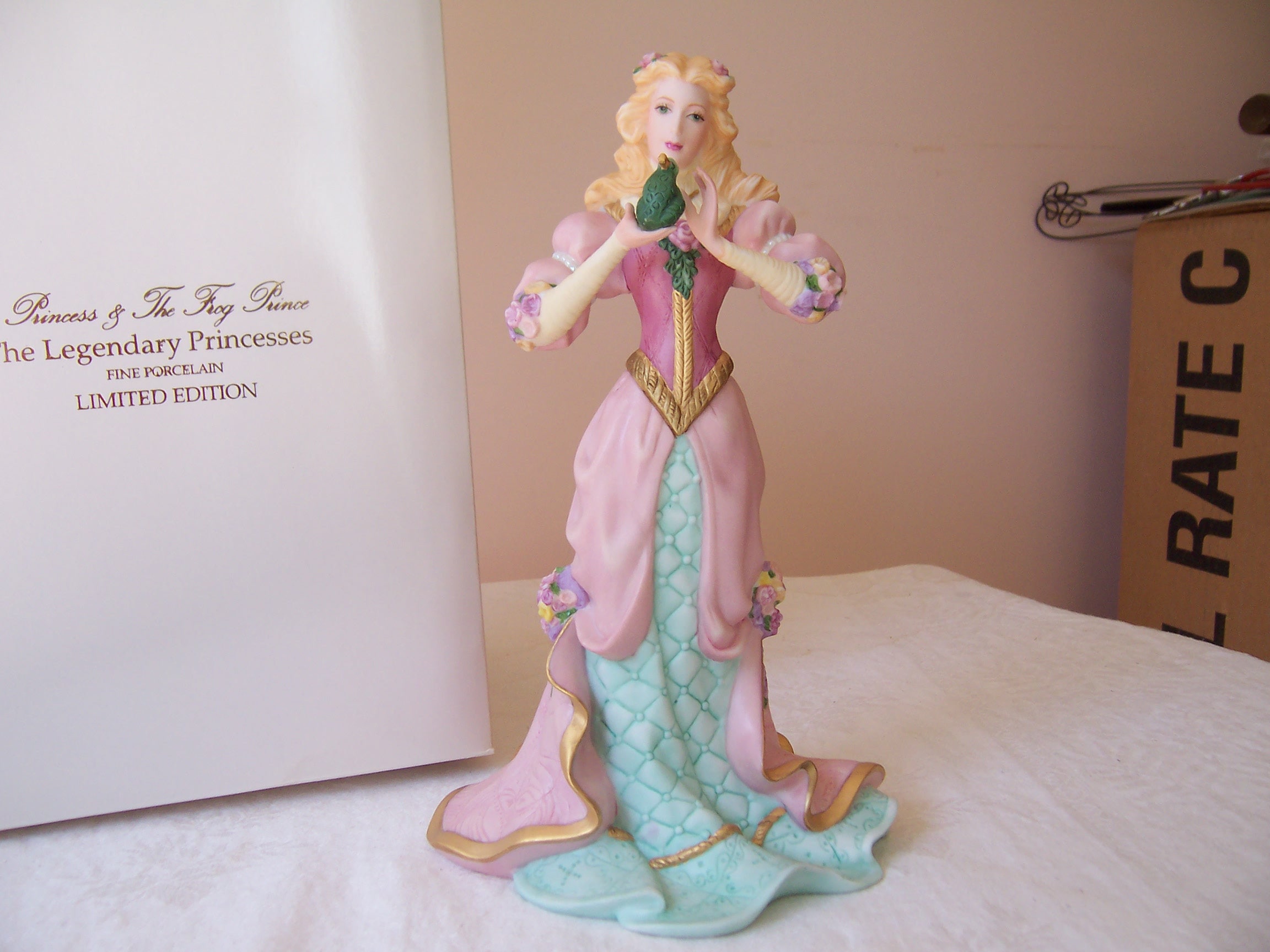 Lenox Porcelain Figurine - Princess and the Frog Prince - Legendary ...