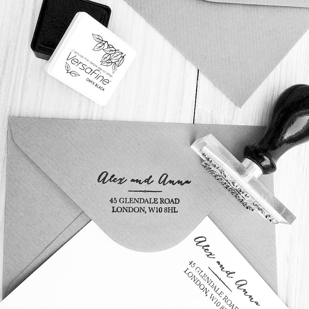 Address Stamp | Return Address Stamp | New Home Gift | New Home Stamp ...
