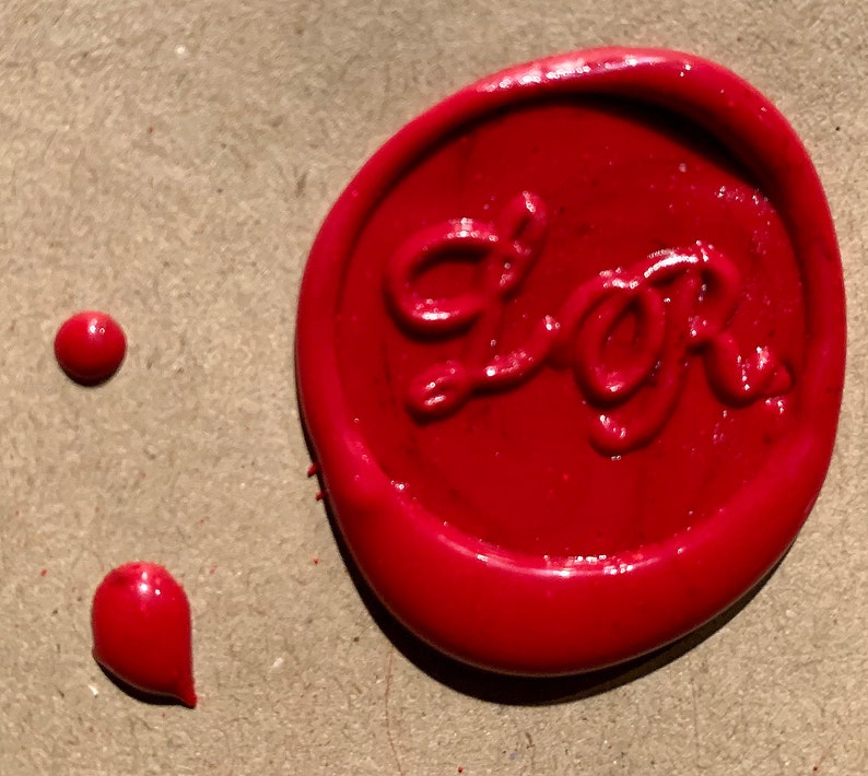 Wax Seal Monogram Custom Initial Wax Seal Gift for - Etsy UK