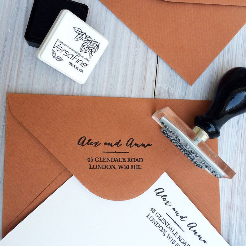 Address Stamp | Return Address Stamp | New Home Gift | New Home Stamp ...