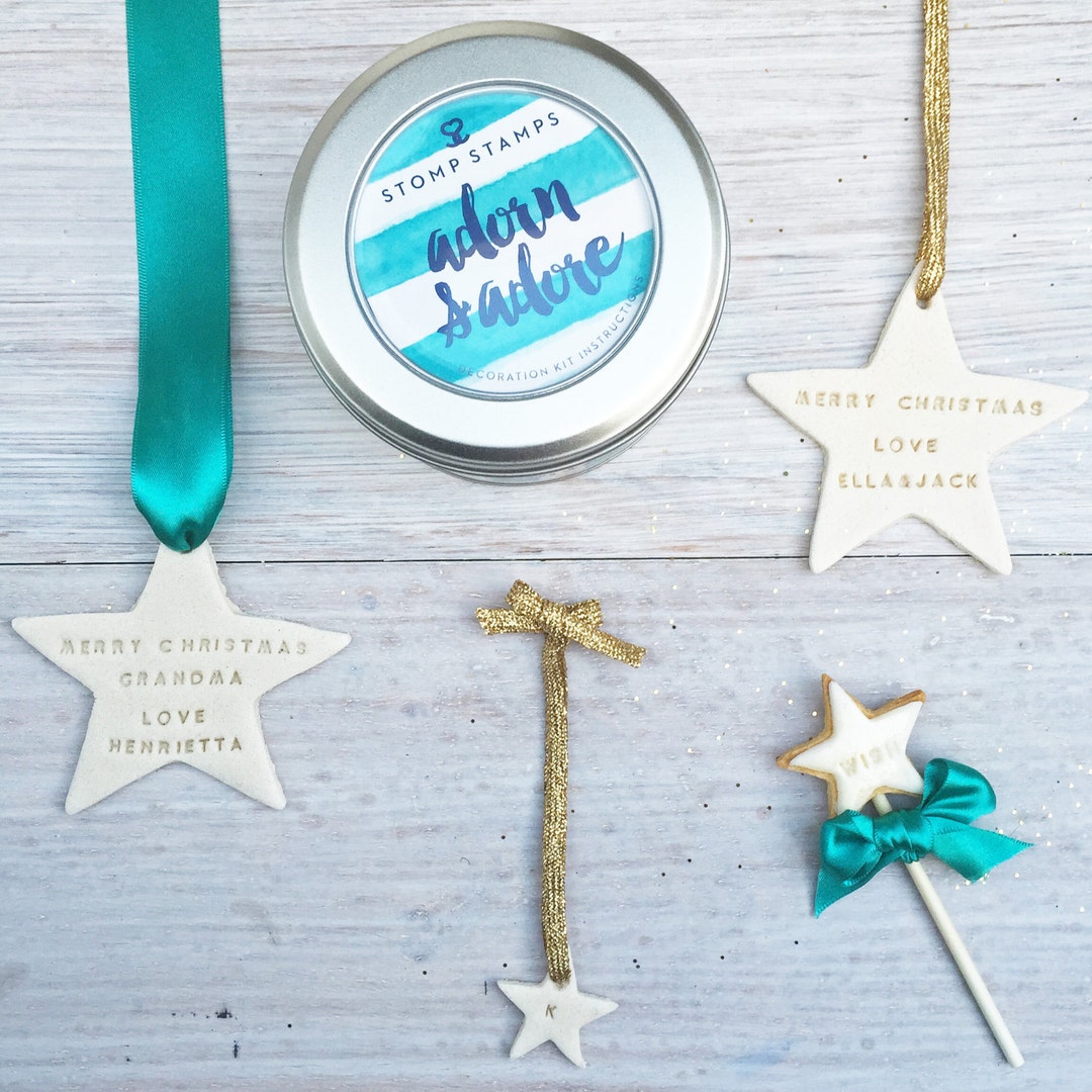 Personalised Decorations Kit| Make Your Own Christmas Decorations ...