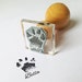 Dog Paw Print Stamp | Custom Paw Print Stamp | Gift for Dog Lovers| New ...
