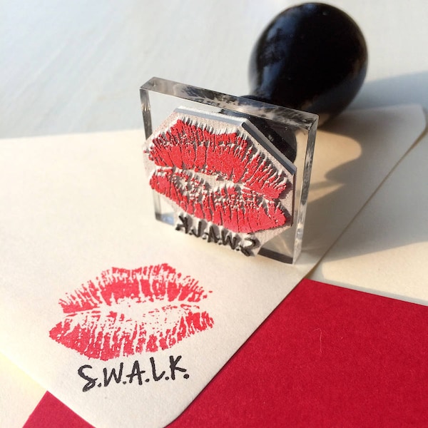 Lip Print - Etsy