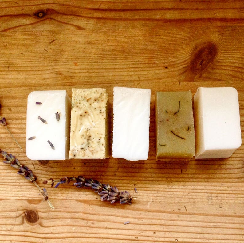 Natural Mini Bars Soaps Sample Size Natural Vegan Soap Etsy Uk