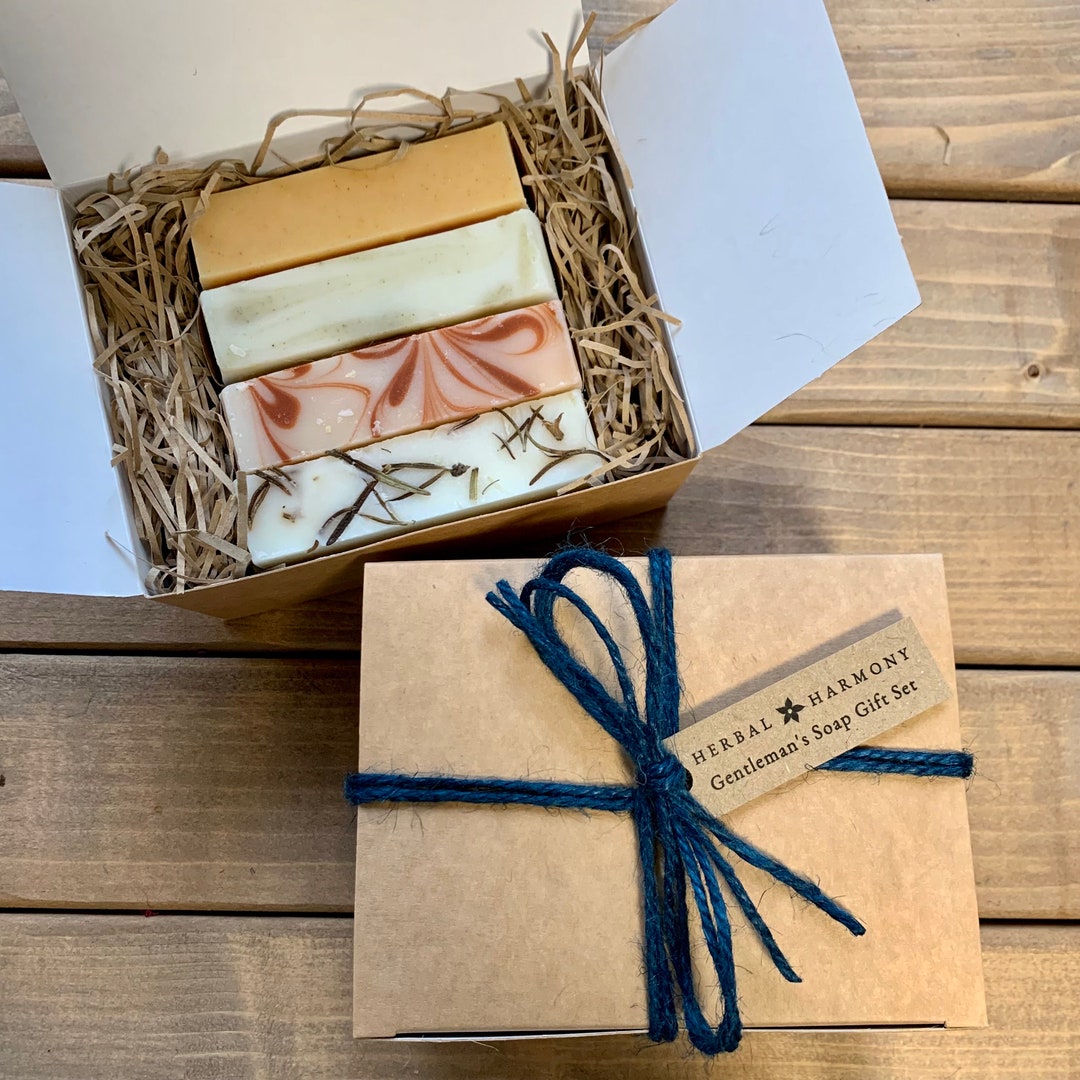 Gentleman’s Soap Gift Set, Mens Soap, Gift for Him, Birthday Gift, Dad ...