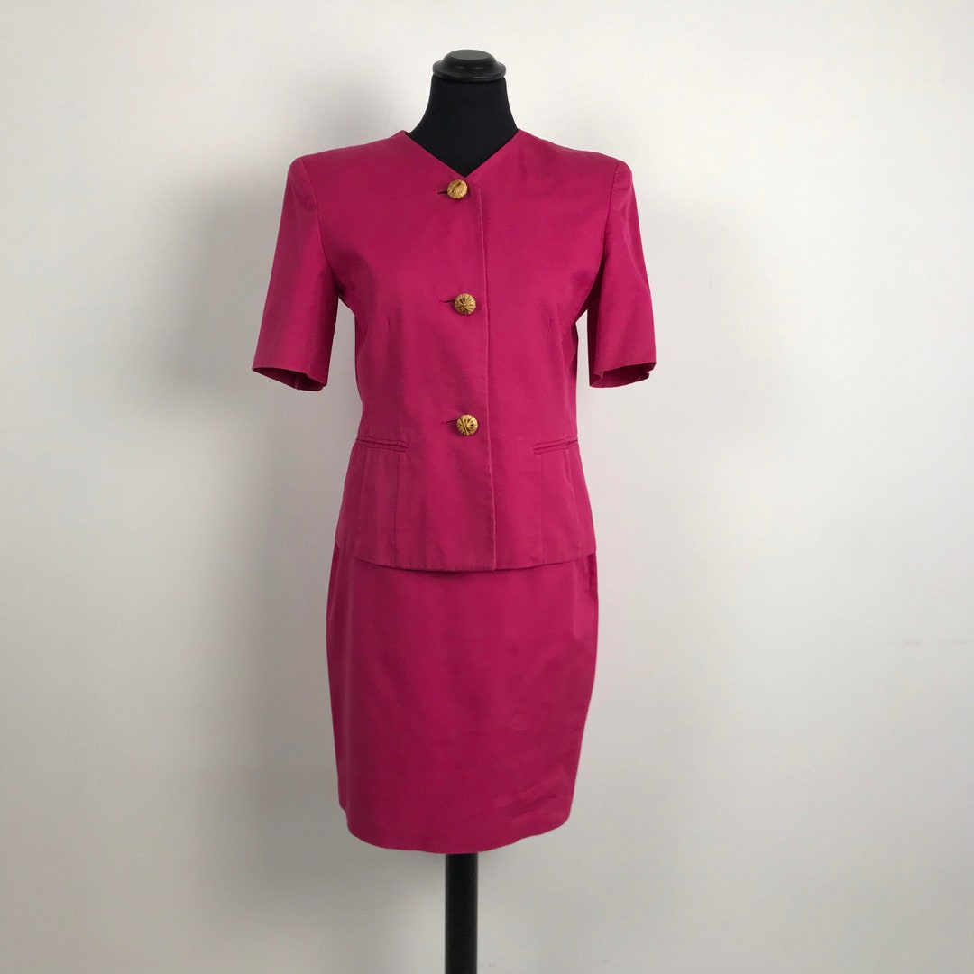 MAX MARA Skirt Suit, Pink Skirt Suit, Pink Skirt Set, Pink Skirt, Pink ...