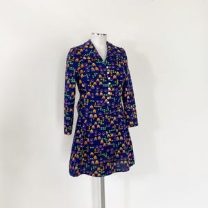 60s Vintage Dress Set, 1960s Set, 60s Mod Set, 60s 2 Piece Set, 60s Mod ...