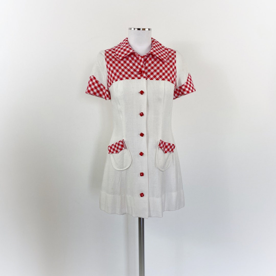 Vintage 60s Mini Dress, 1960s Dress, a Line Dress, Scooter Dress, 60s ...