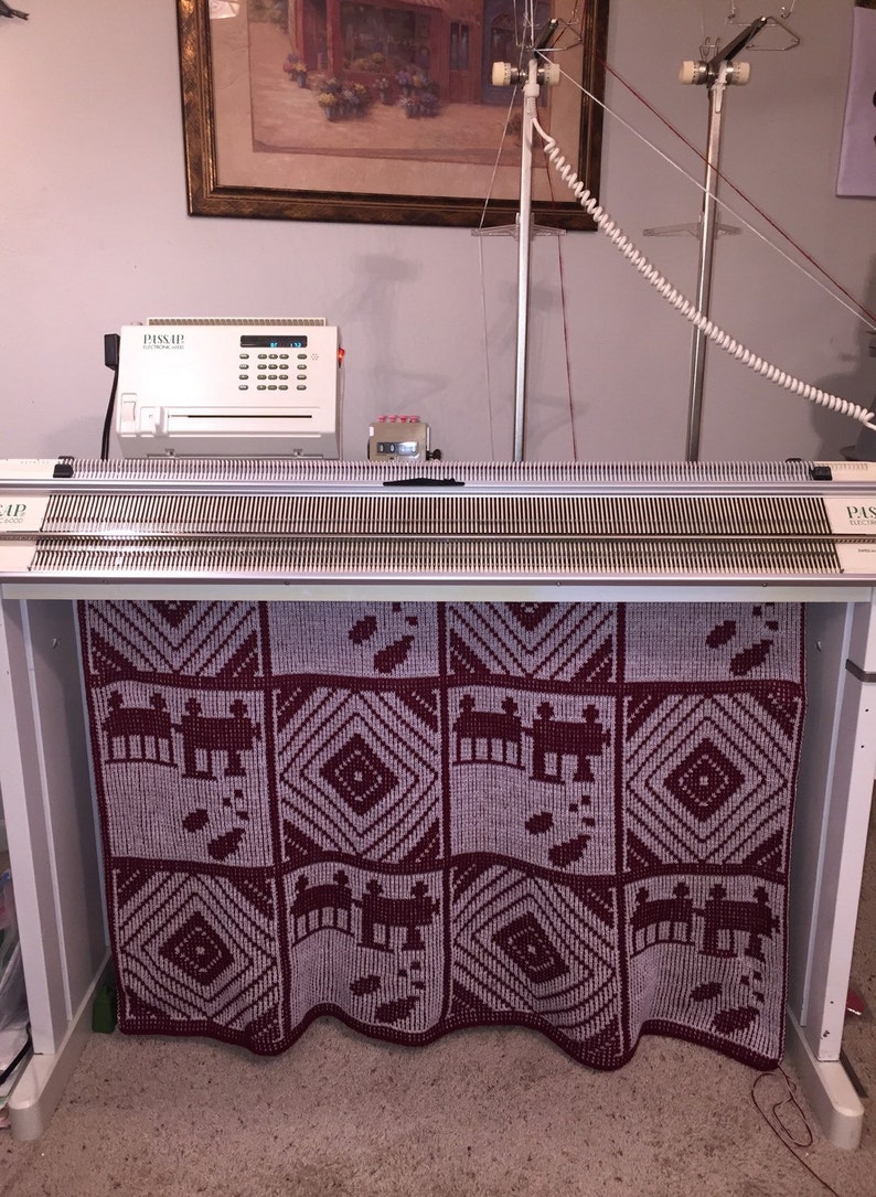 31 - Seven Afghans for the E6000 (audio Tutorial for Passap E6000 ...