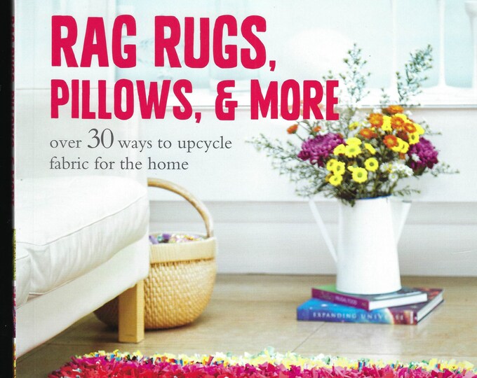 Fabric Crafting Book: Rag Rugs, Pillows, & More. This is a New Book. - Etsy