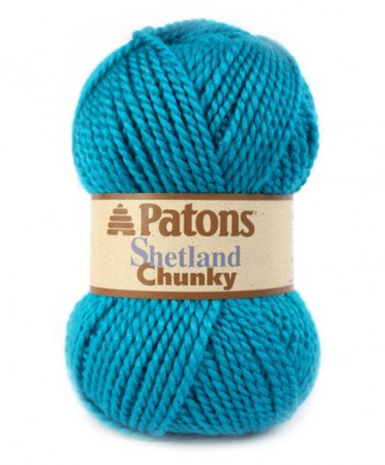 Patons Shetland Chunky Yarn. I List 7 Colors With 2 of Them | Etsy