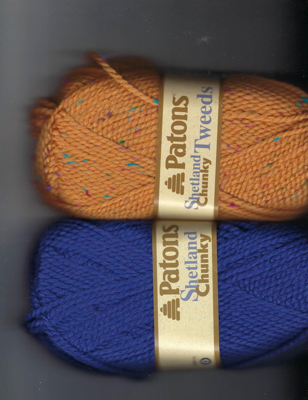 Patons Shetland Chunky Yarn. I List 7 Colors With 2 of Them Shetland ...