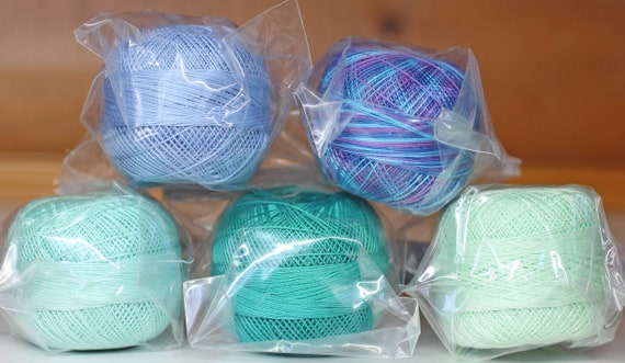 Lizabeth Crochet or Tatting Thread. Size 20 or 40 Cotton - Etsy