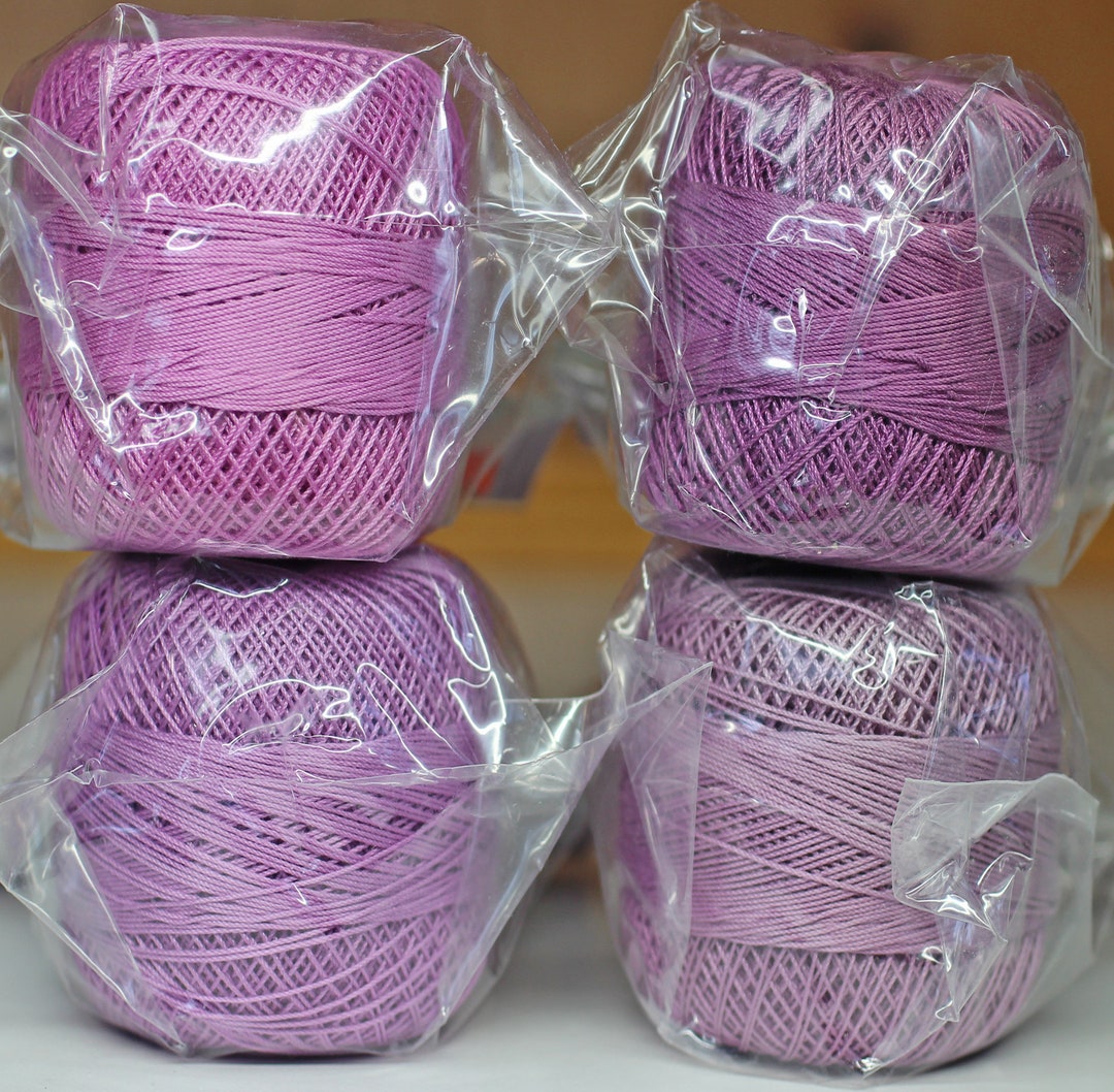 Lizabeth Crochet or Tatting Thread. Size 20 or 40 Cotton Crochet Thread ...