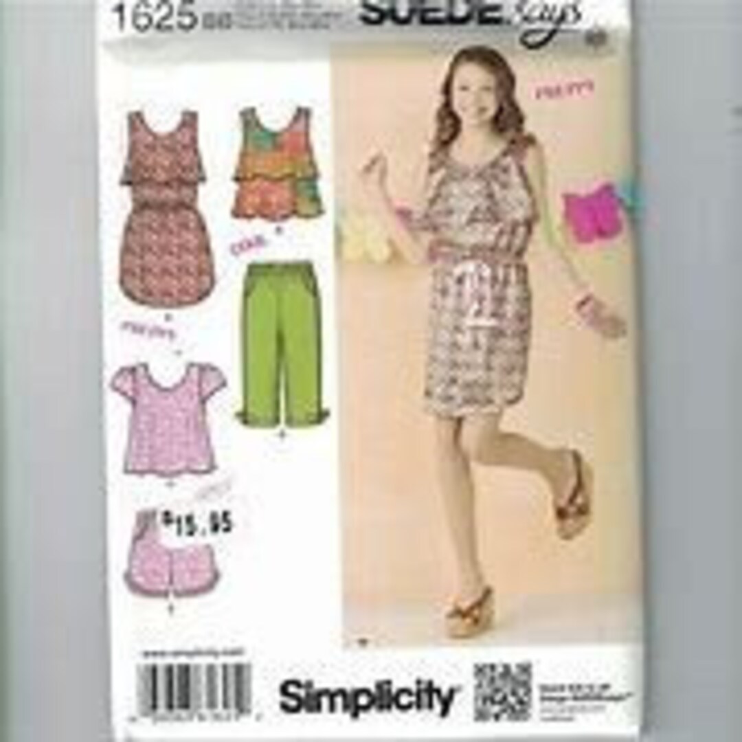 Simplicity Girls Dress Patterns. 1382, 1433, 1547, 1567, 1595, 1625 ...