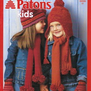 Patons Knit and Crochet Patterns. - Etsy